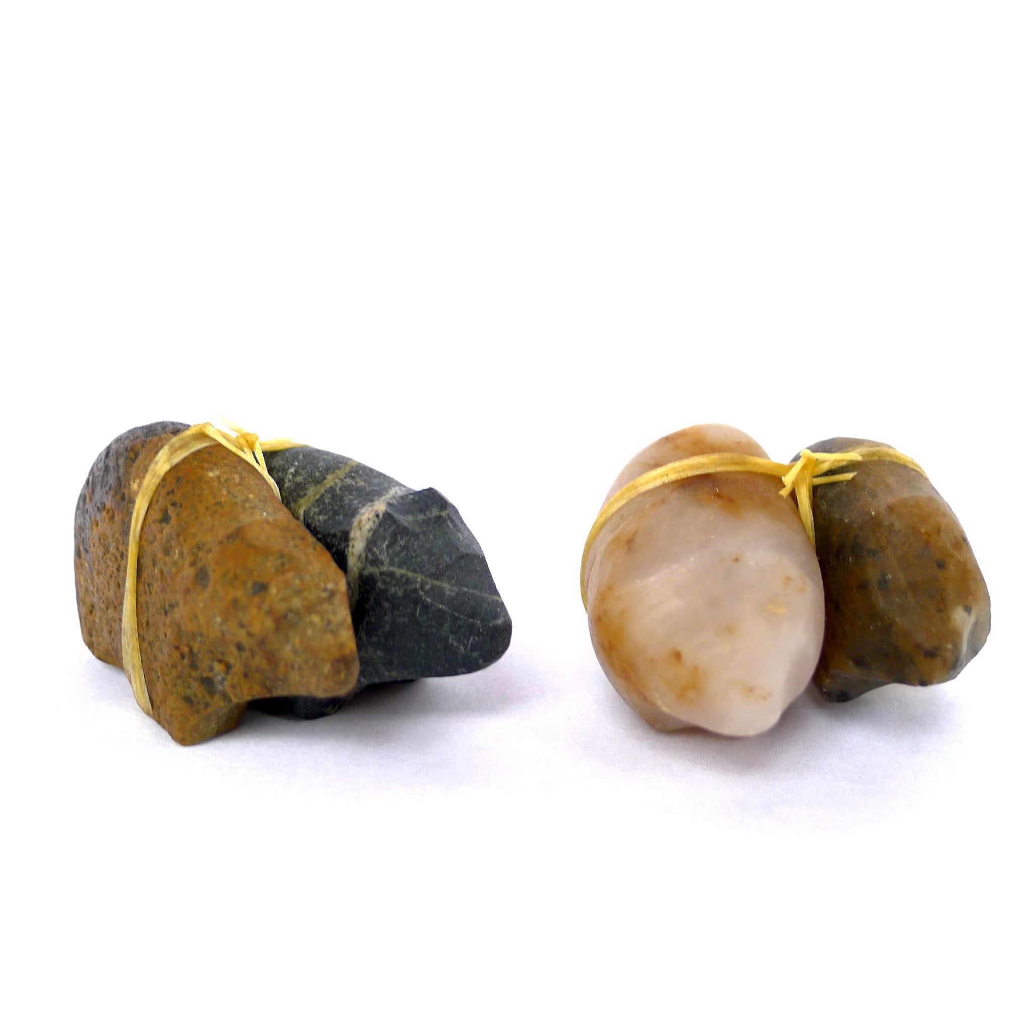 Stone Spirit Animal Sculpture - Bear Pair – Soulié